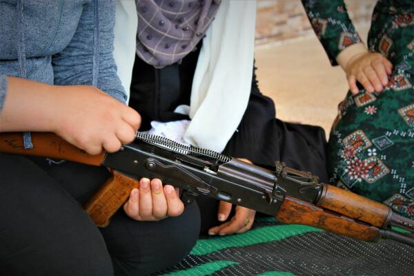 JINHAGENCY | Women of Tell Tamer learn self-defense